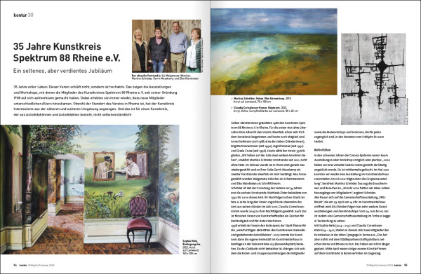 kontur 30 | kontur | Magazine | Tecklenborg Verlag